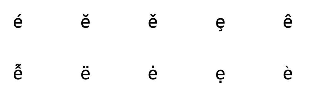 Grave accent smaller than acute in SOME apps - Glyphs Forum